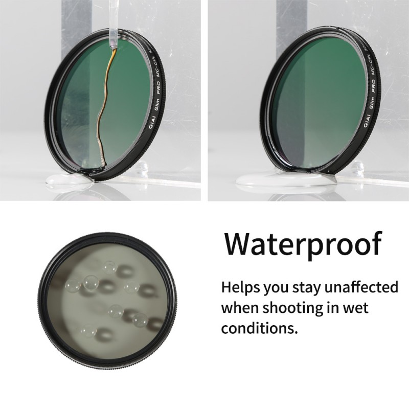 52mm Phone CPL Filter With Multi-layer Coating - GiAi Filters