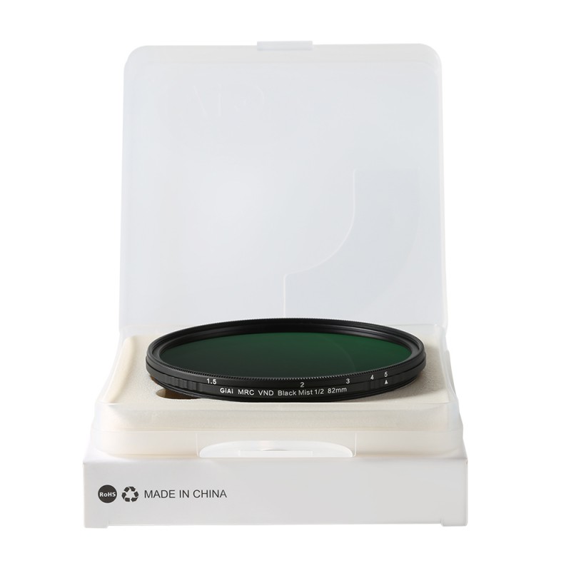 49mm No Cross pattern Variable ND filter and Black mist filter 2in1 ...